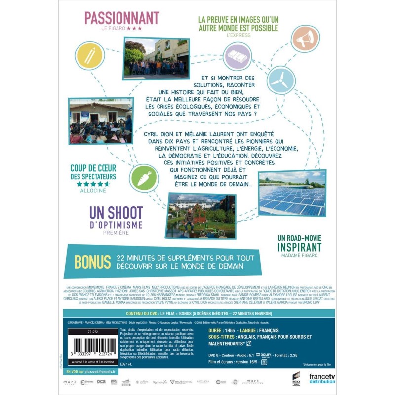 DVD Demain - Film documentaire